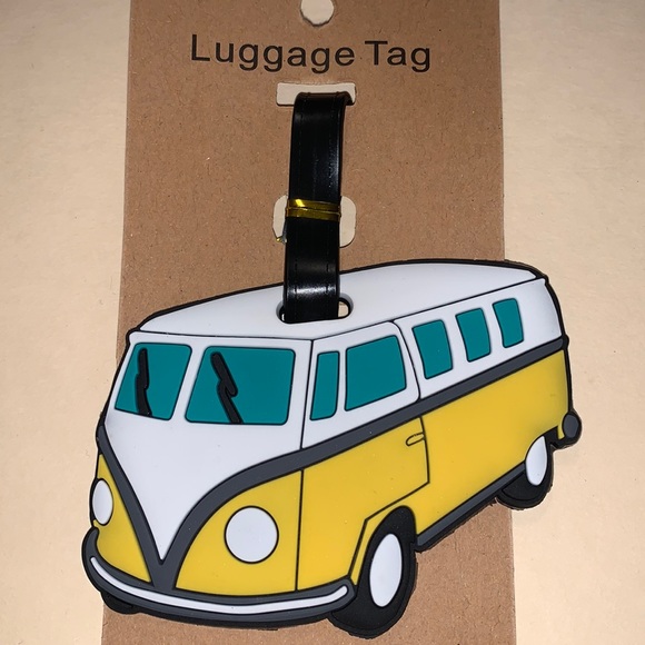 Accessories | Vw Bus Silicone Pvc Luggage Tag | Poshmark